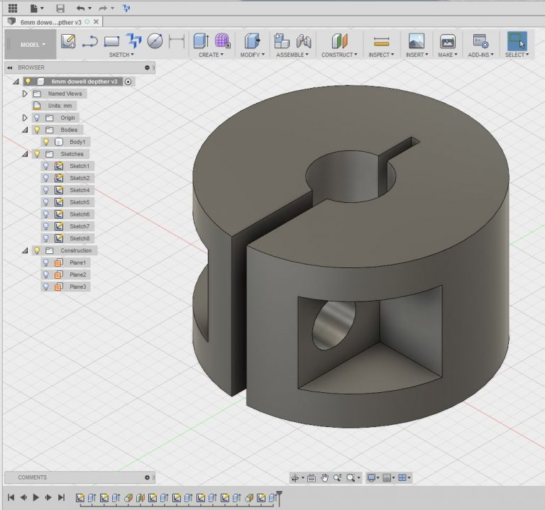 How to grip screw threads and making a drill depth stop. – Woody's Workshop