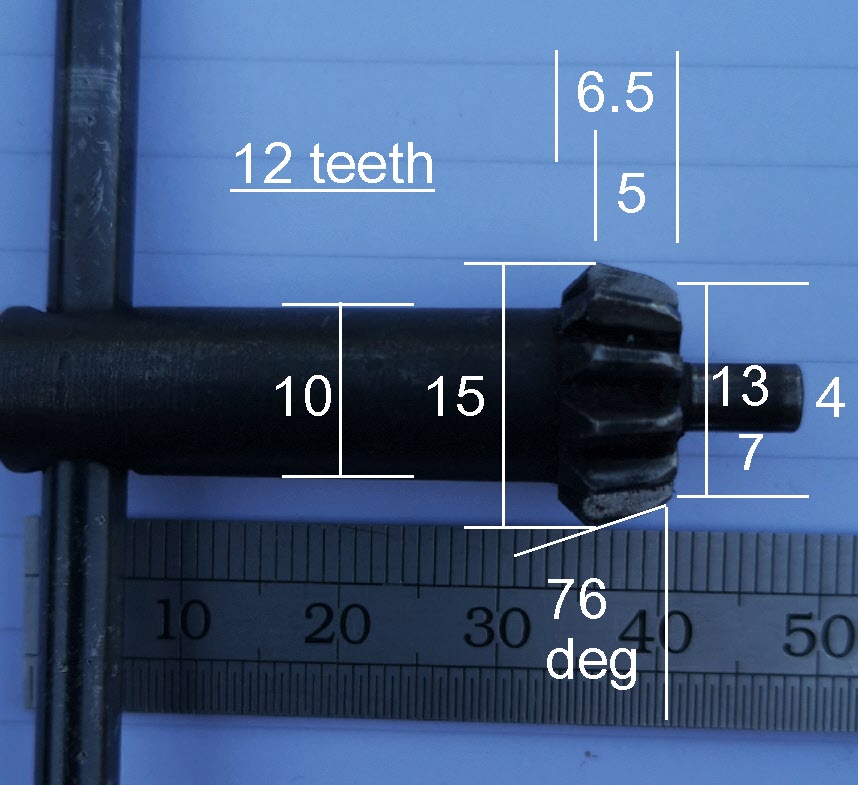 Replacement Chuck Key for a Cowells ME Lathe – Woody's Workshop